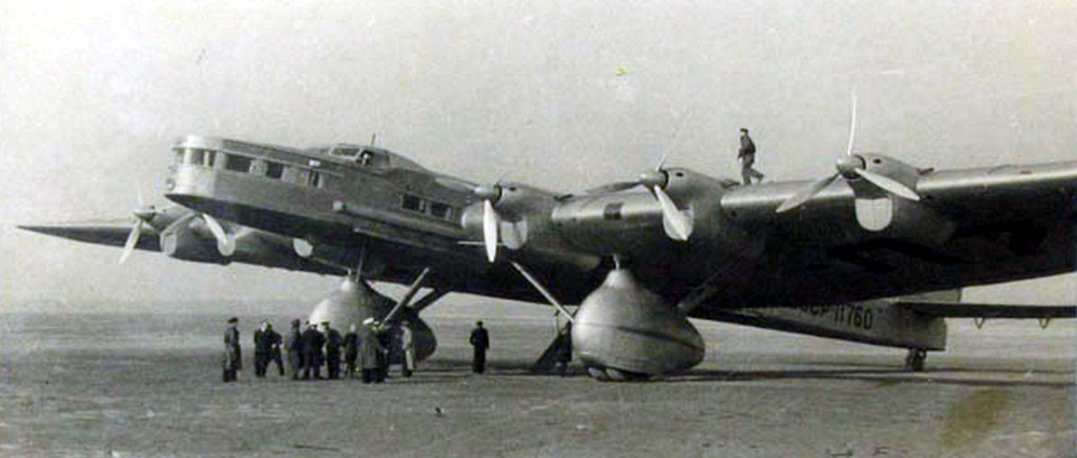 Just A Car Guy: Biggest airplane of it’s time, Tupolev ANT-20 Maksim ...