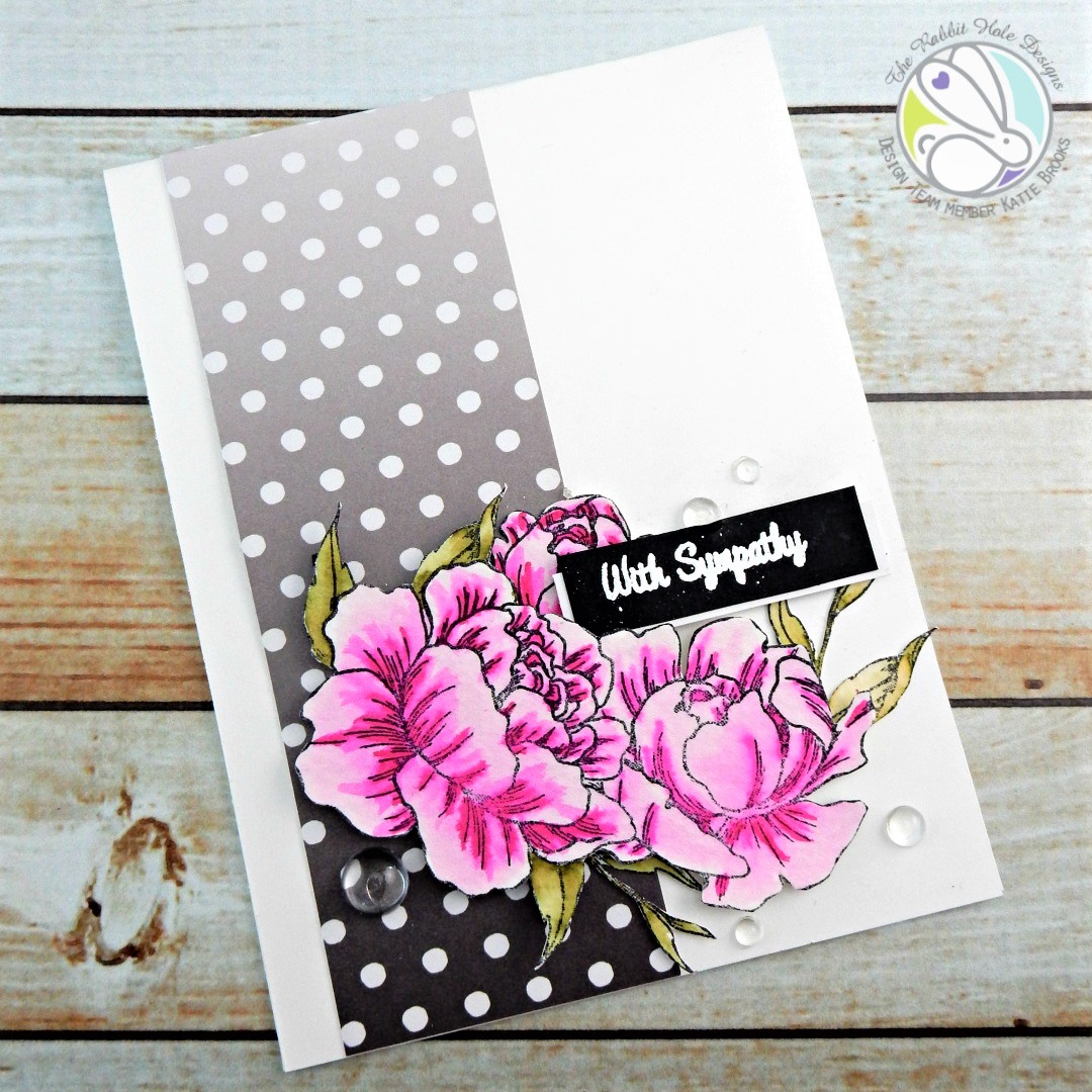KB Stamps: The Rabbit Hole Designs- Peonies