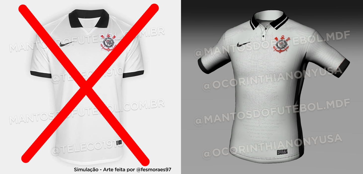 Corinthians 20-21 Home, Away, Third Kit Designs Leaked + First-Ever ...
