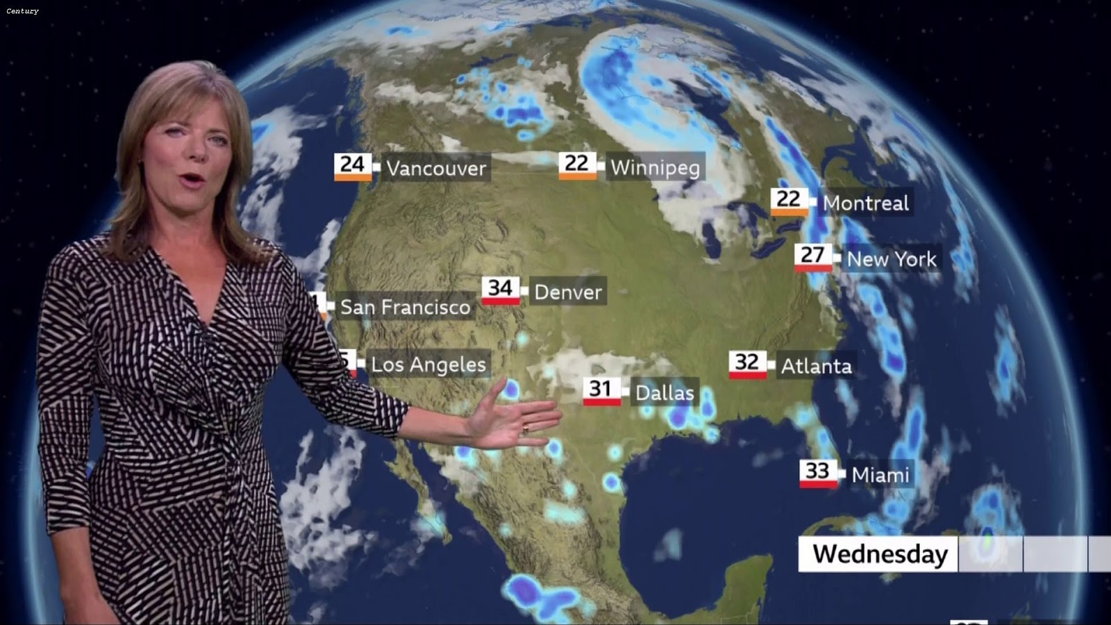 Louise Lear - 28 Aug 19 - BBC Weather