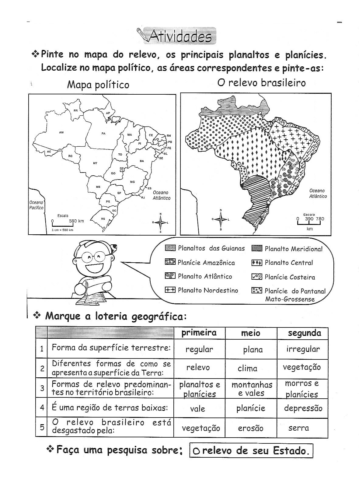 Atividades De Historia E Geografia 4 Ano - BRAINCP