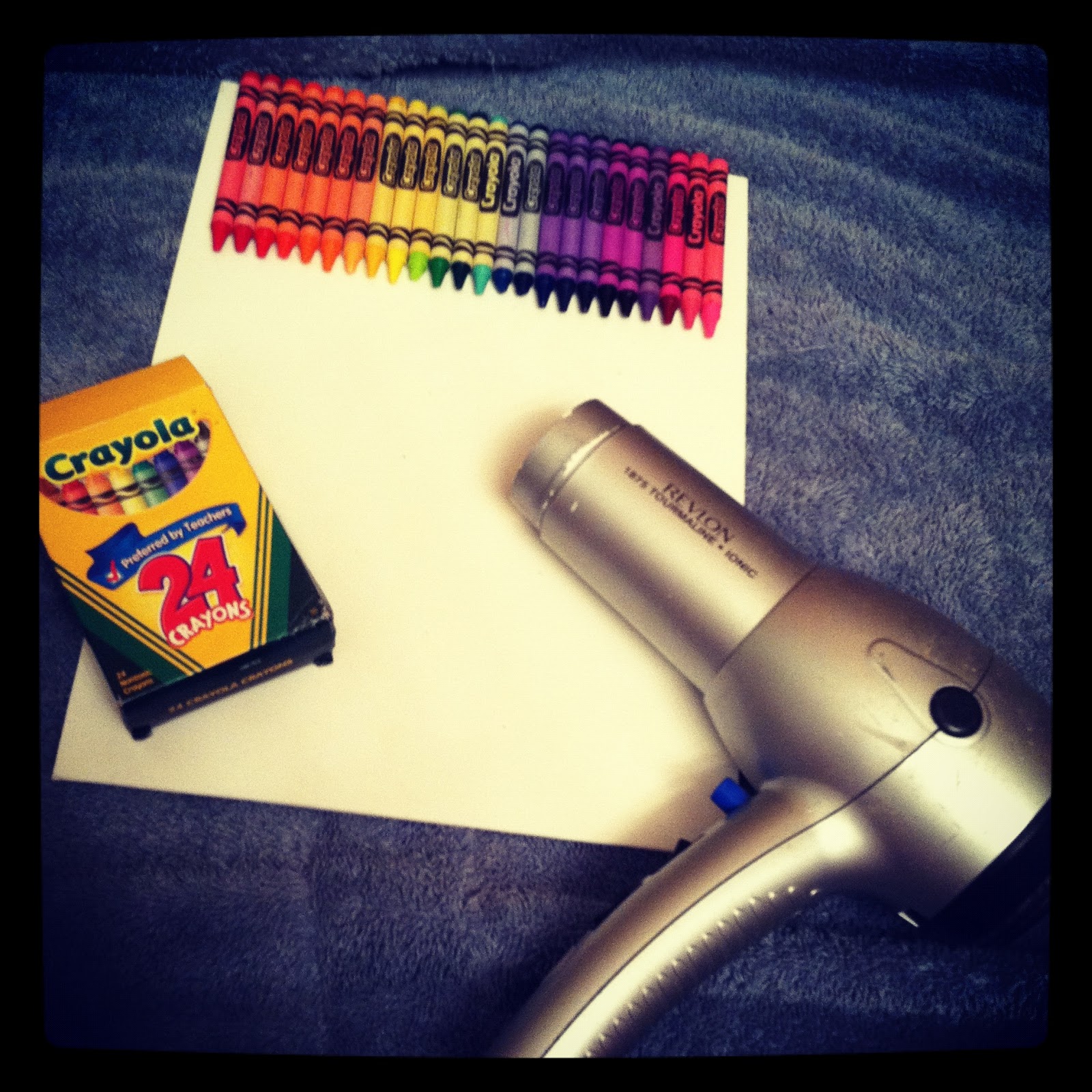 A Beautiful Mess.: Crayon Art.