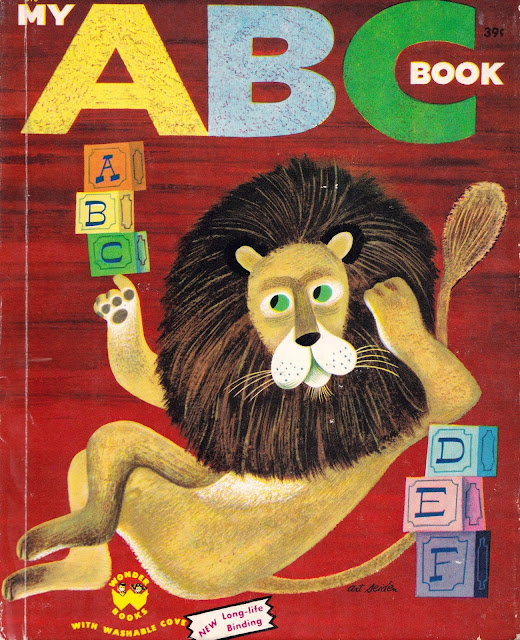 My Retro Reads: "My ABC Book" written & illustrated by Art Seiden (1953)