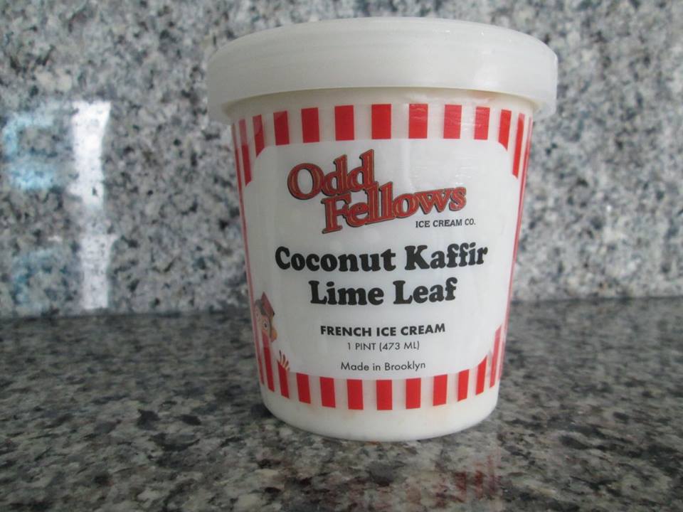 David's Ice Cream Reviews: OddFellows - Coconut Kaffir Lime Leaf