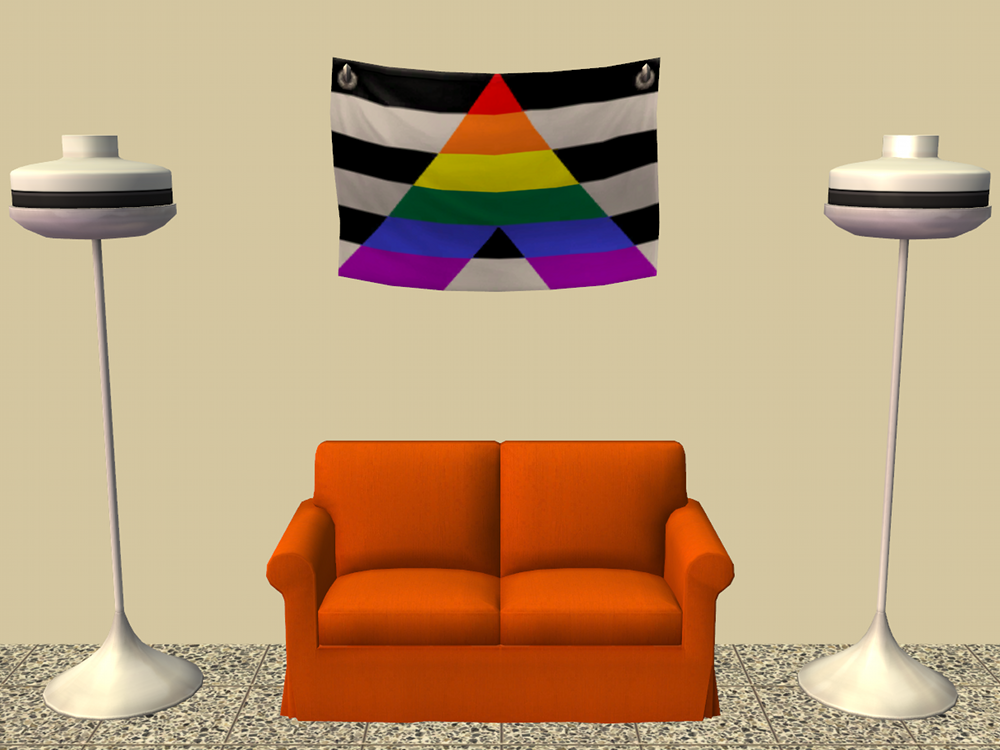 TheNinthWaveSims: The Sims 2 - The Sims 4 Pride Flag For The Sims 2 ...