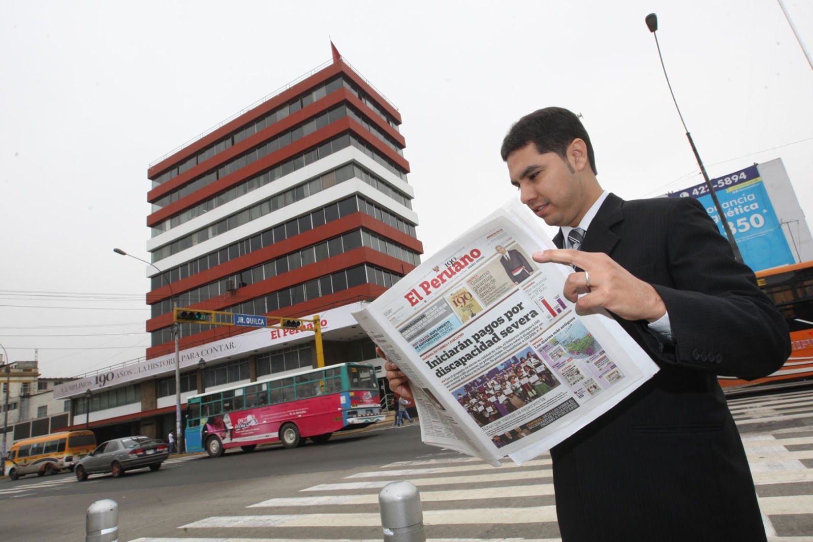 Diario oficial “El Peruano” cumple 190 años - FACO UTP Comunicaciones