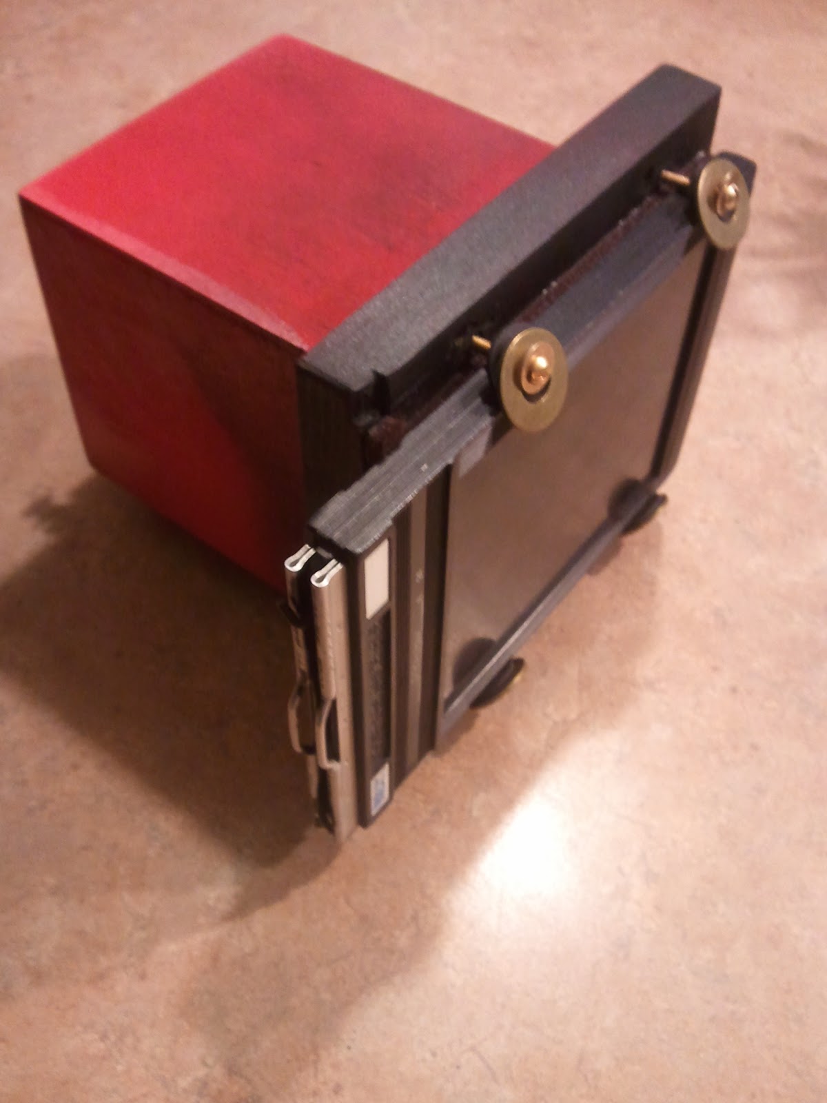 Think About Photography...: Homemade 4x5 Pinhole Camera