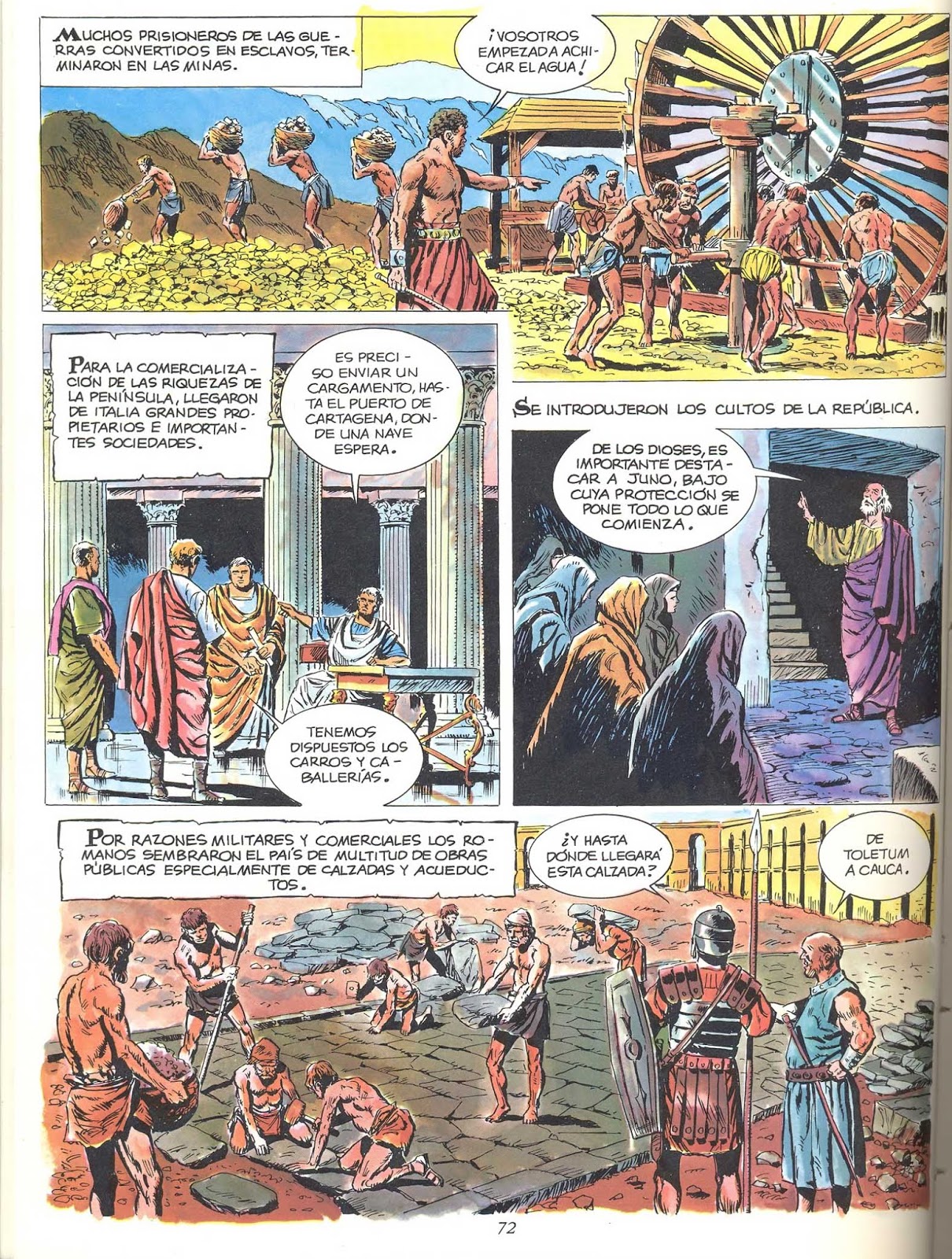 Profesor de Historia, Geografía y Arte: Hispania romana en cómic