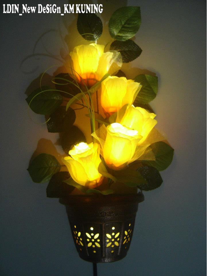 Jual lampu LED Hias Dinding 5 Bunga