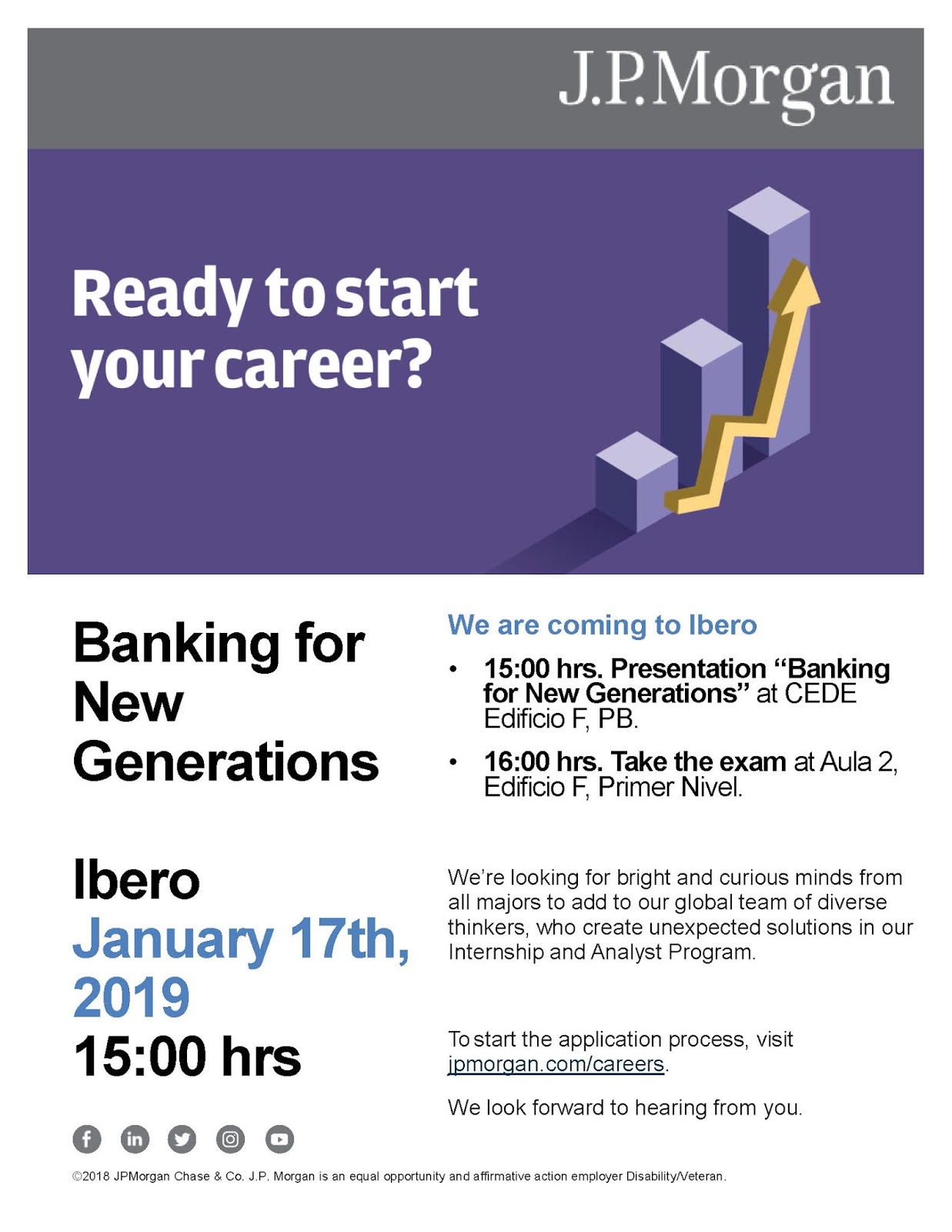 Orgullo Ibero: JP Morgan