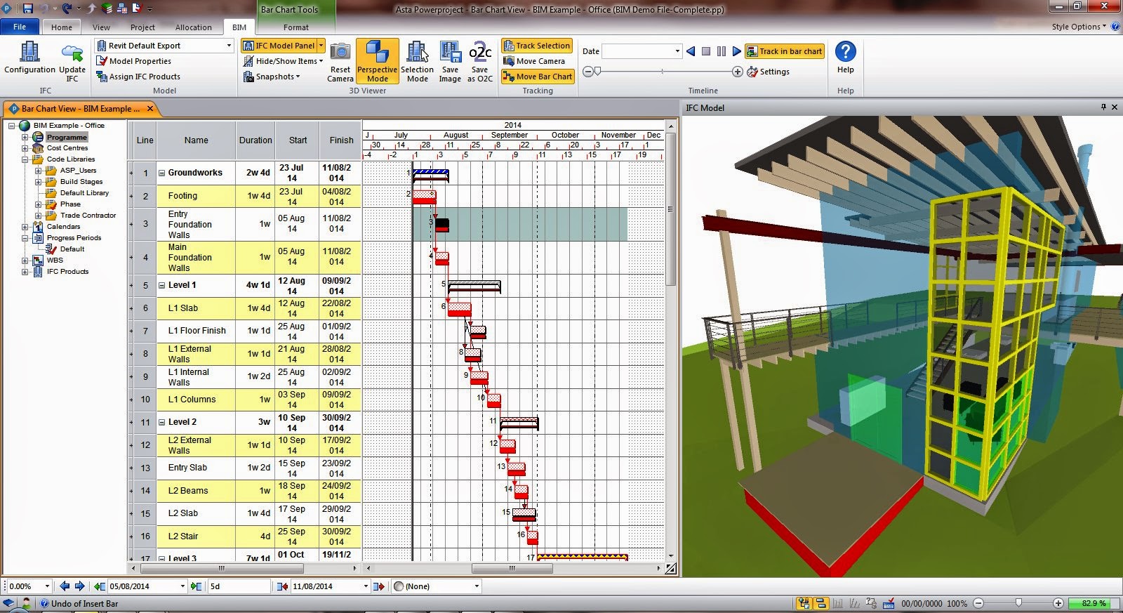 In Raum und Zeit - Asta Powerproject holt BIM in die vierte Dimension