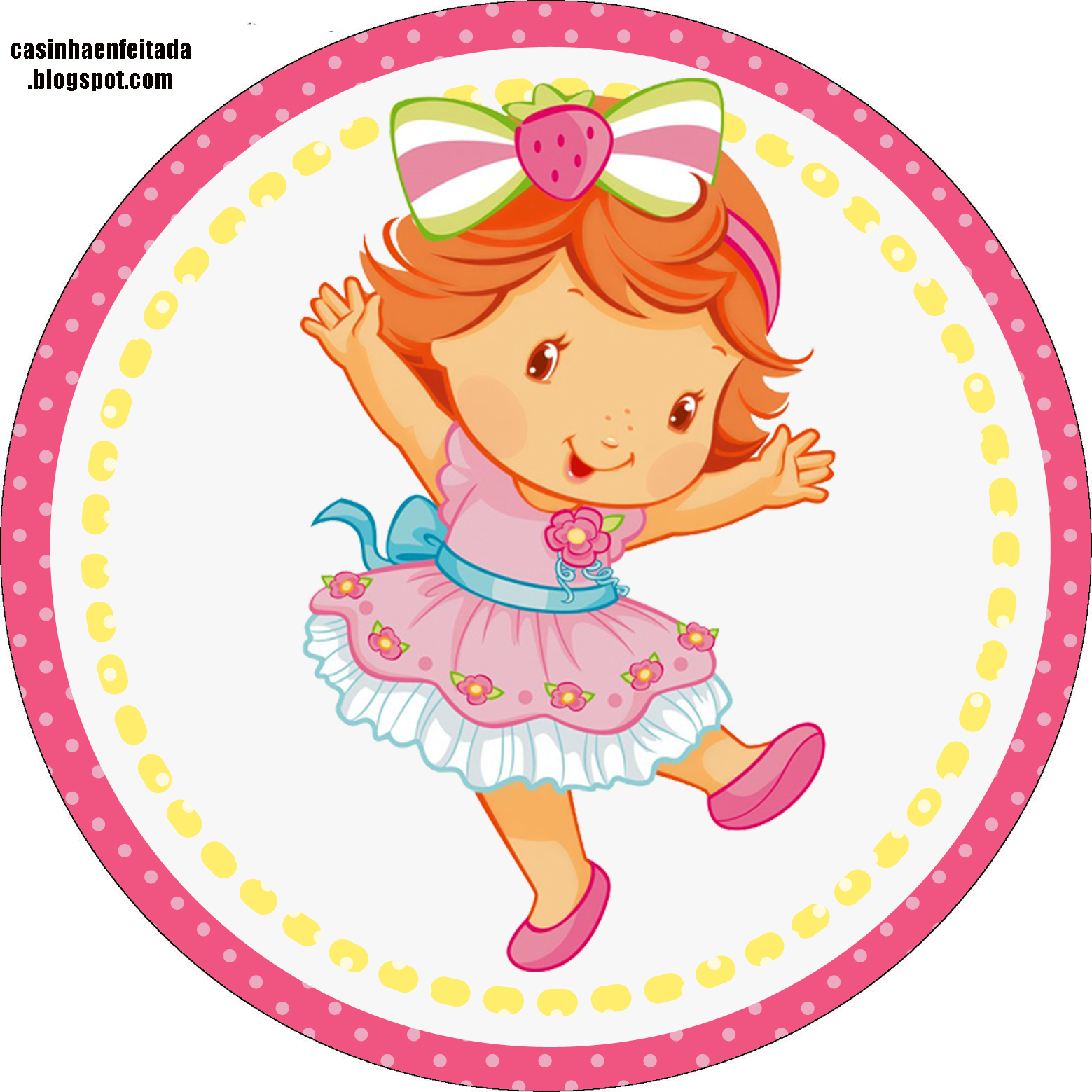 Strawberry Shortcake Baby Free Printable Party Kit. - Oh My Baby!