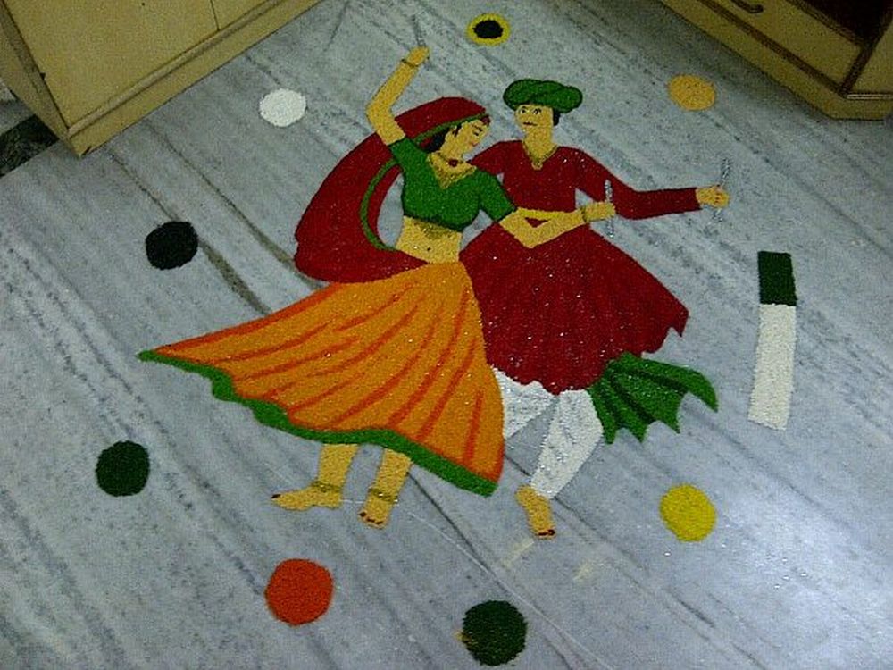 I am a free spirit and Lover of INDIA: Rangoli (kolam) -folk art in India