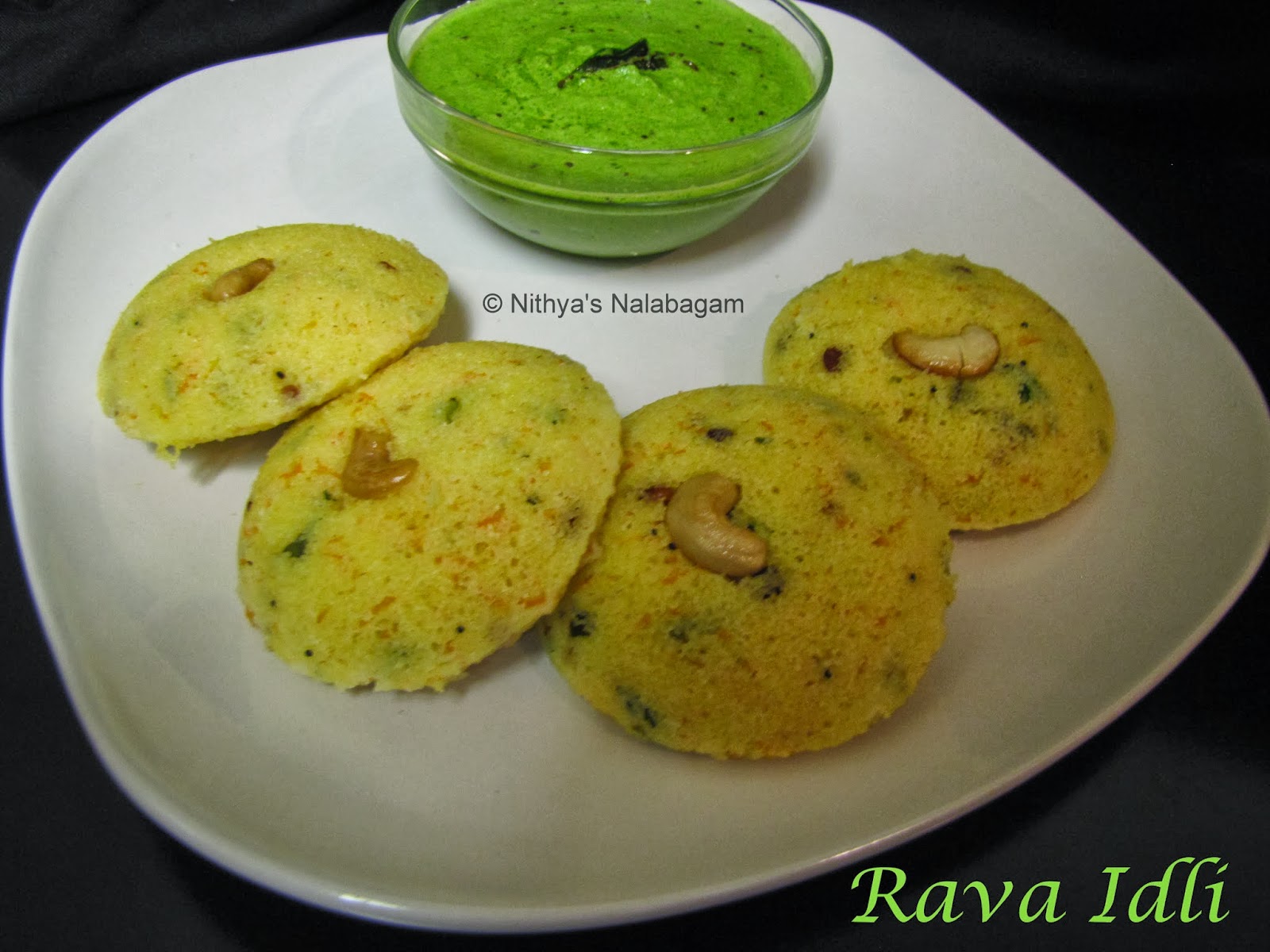 Rava Idli | Step wise pictures |Nithya's Nalabagam