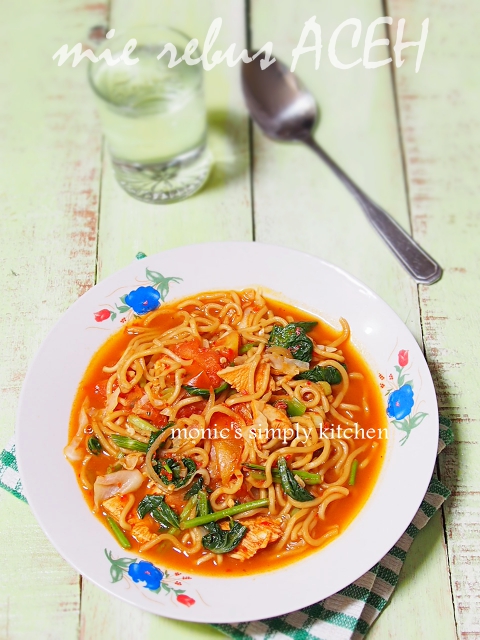 Mie Rebus Aceh - Monic's Simply Kitchen