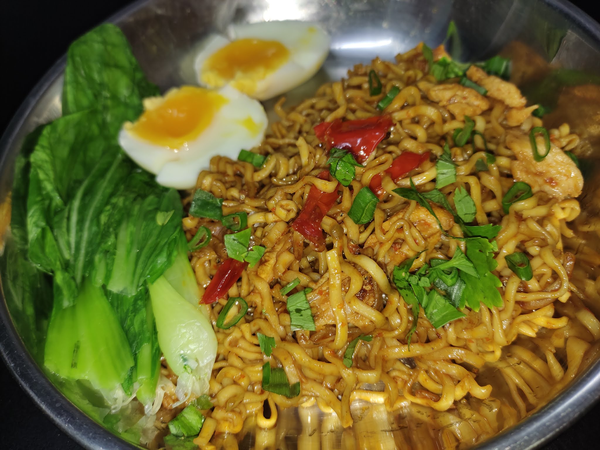 namakucella: MEE TELUR GORENG vs TELUR REBUS