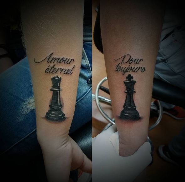 48 Creative Chess Tattoos Ideas and Designs (2018) | TattoosBoyGirl