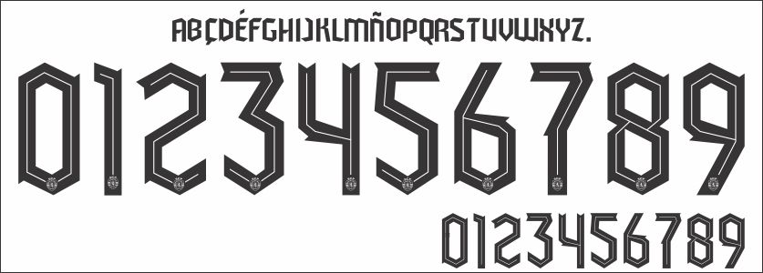 Sporting Lisbon 2021-22 font