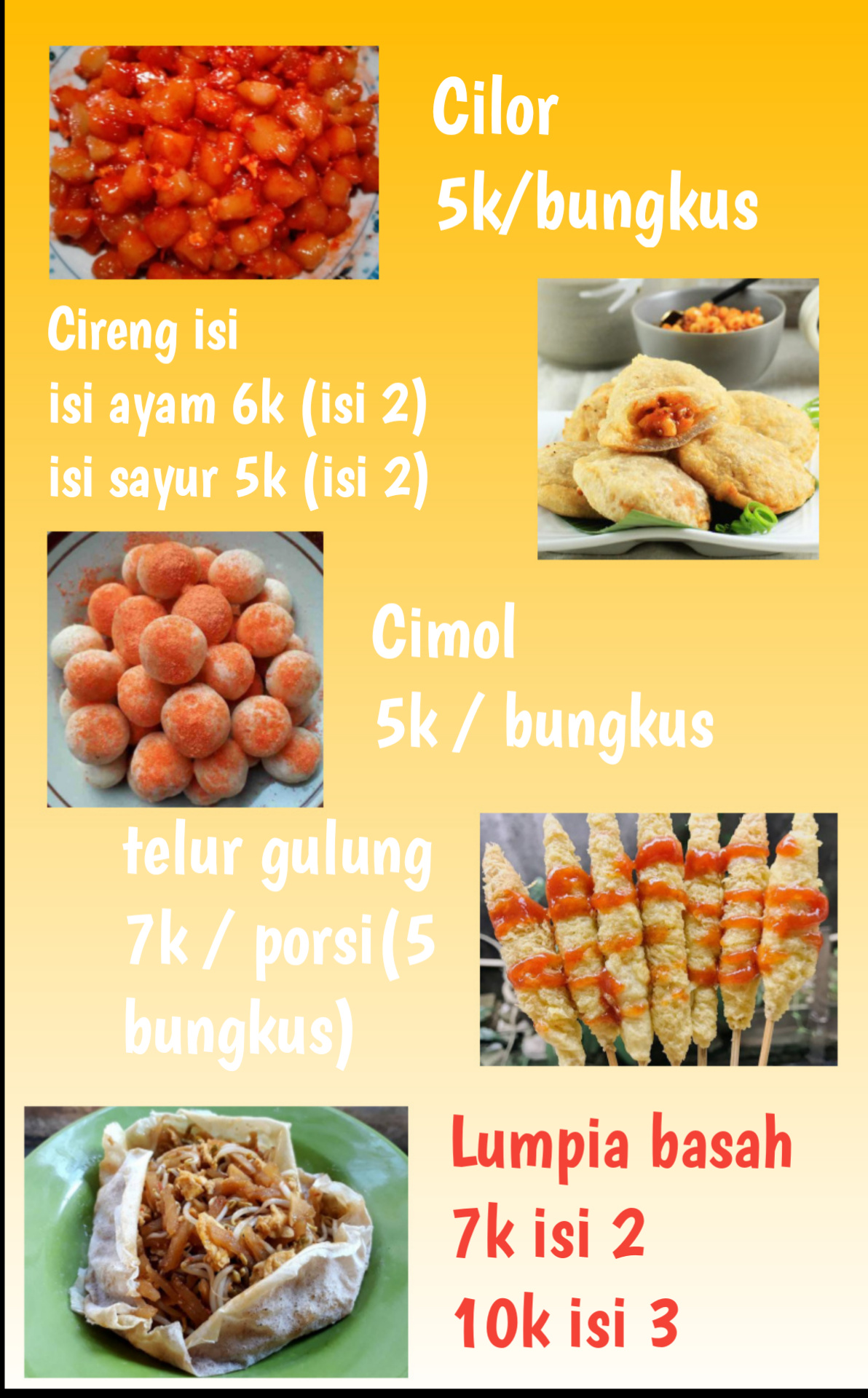 Brosur produk harga normal nya