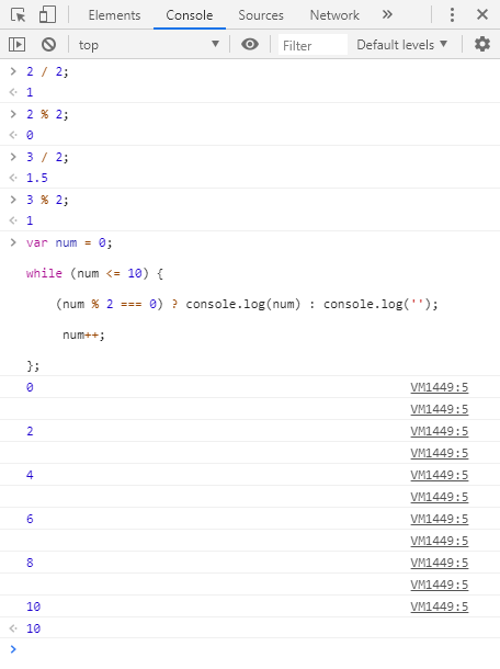 JS - Operador módulo