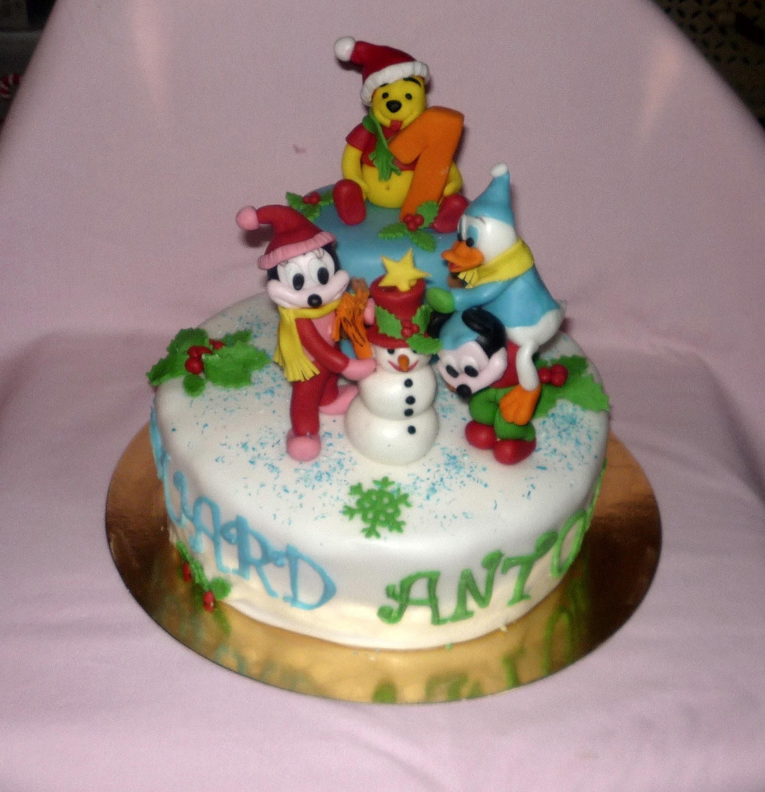 Torturi pentru copii in Constanta: Tort mot 'Iarna Disney'