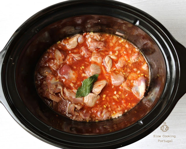 Moelinhas na slow cooker e a panela de 3,5l do LIDL