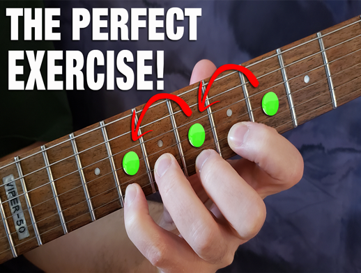 The PERFECT Guitar Exercise for an AMAZING Fret-Hand! | Creative Guitar ...