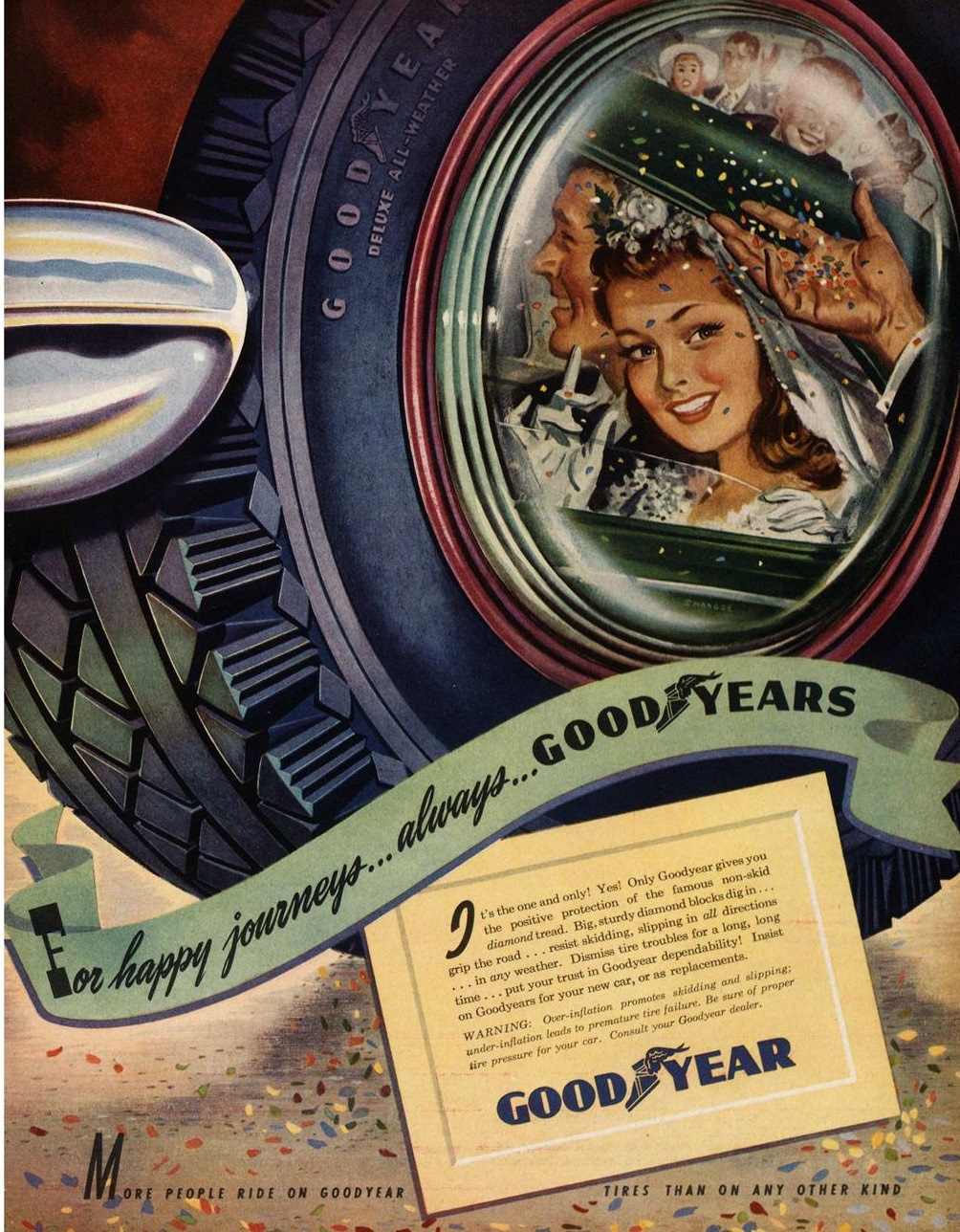 Just A Car Guy: a series of Goodyear ads I've never seen before