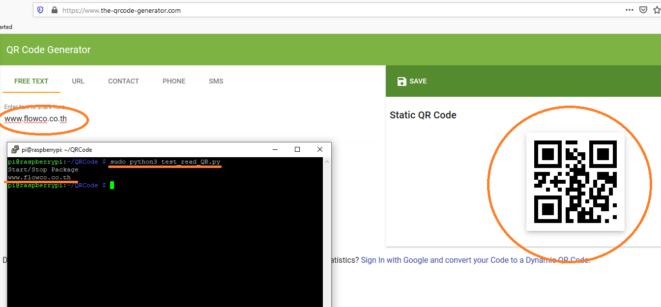 raspberry pi ไทย: USB QR Code Reader RaspberryPi4 raspberry pi ไทย: USB QR Code Reader RaspberryPi4