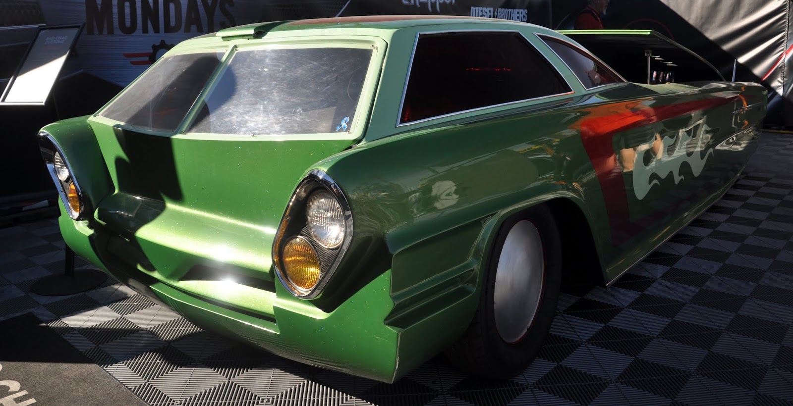 Just A Car Guy: Bad Chad Customs, Green Goblin... quite unusual