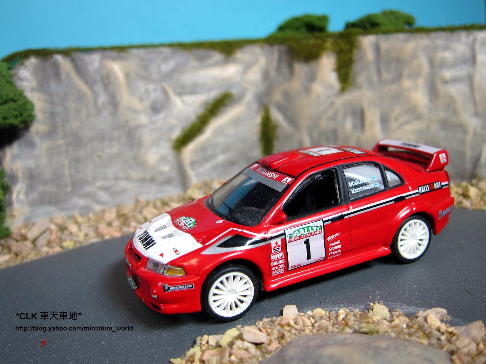 CLK's Model Car World * 車天車地 CLK: CARISMA - MITSUBISHI LANCER EVOLUTION ...