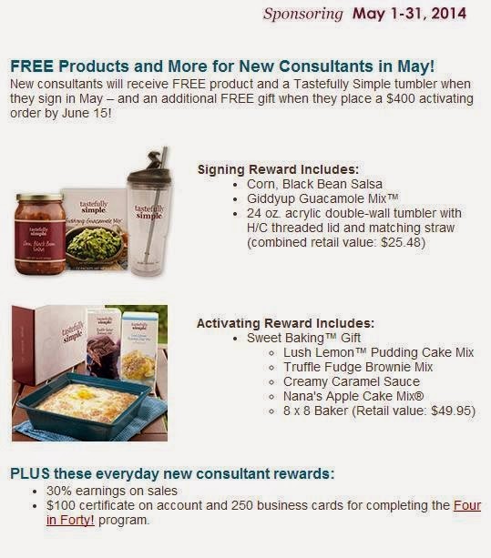 Tastefully Simple ~ Tracy Koss Independent Consultant
