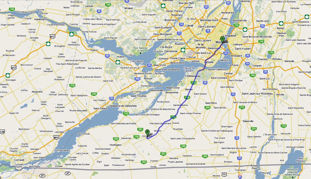 Cycle Fun Montreal: Ormstown-Rockburn