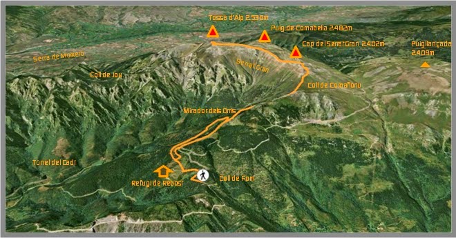Caminando entre montañas: Tossa d'Alp