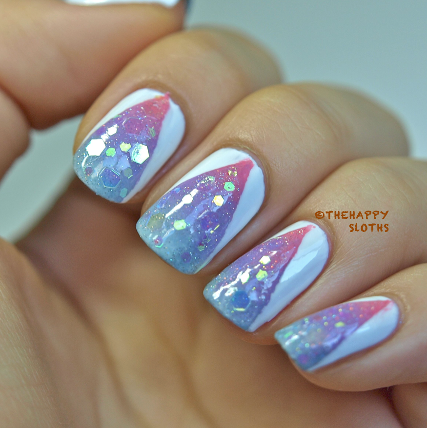Ombre Triangle Manicure: Tutorial Feature on Nail It! Magazine Online ...