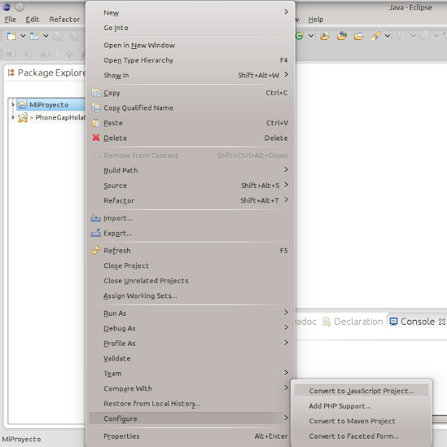 fp Kanarias: Eclipse: integración con jQuery