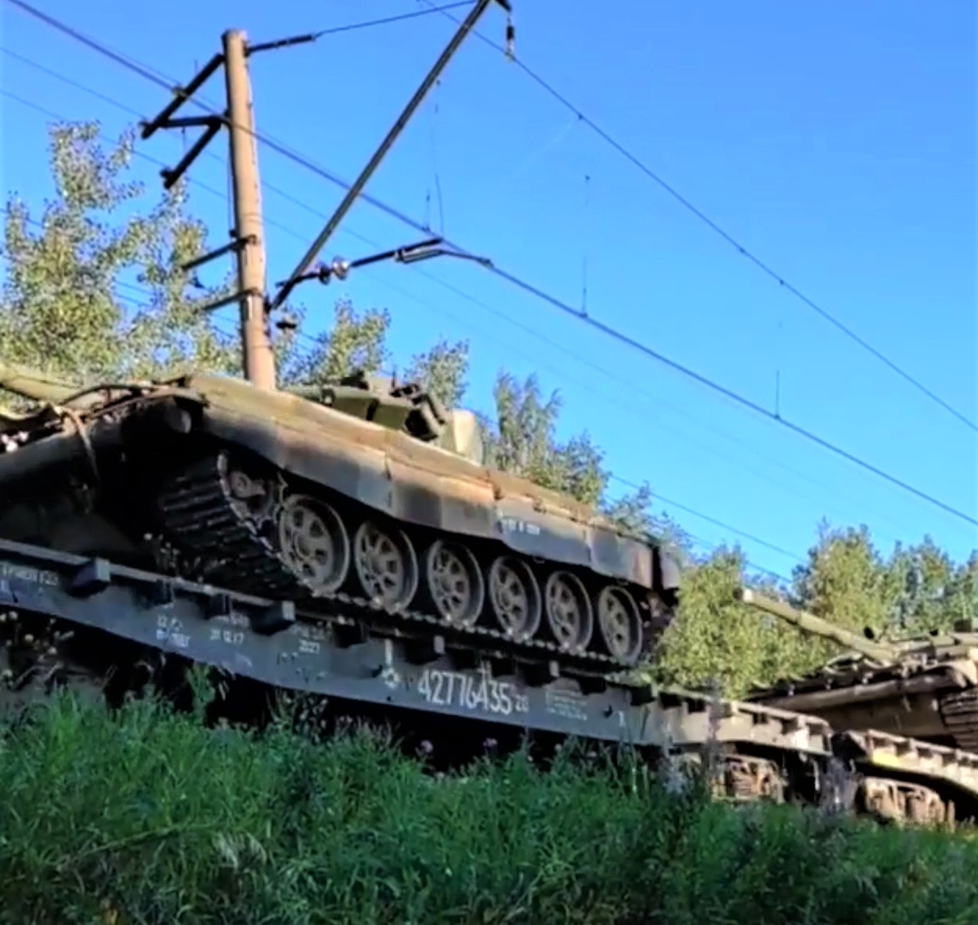 Russian Battalion Tactical Group southbound from Saint Petersburg