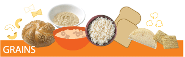 Making MyPyramid Work for You- JG: What foods are in the grain food group?