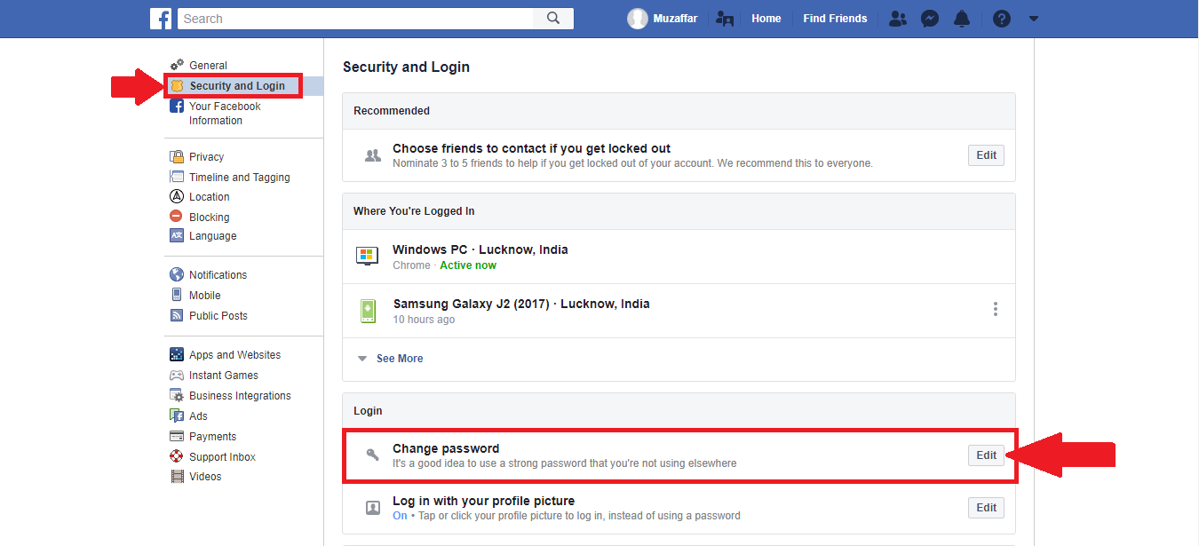 How to Change Facebook Password on Both Computer and Phone [Step by ...