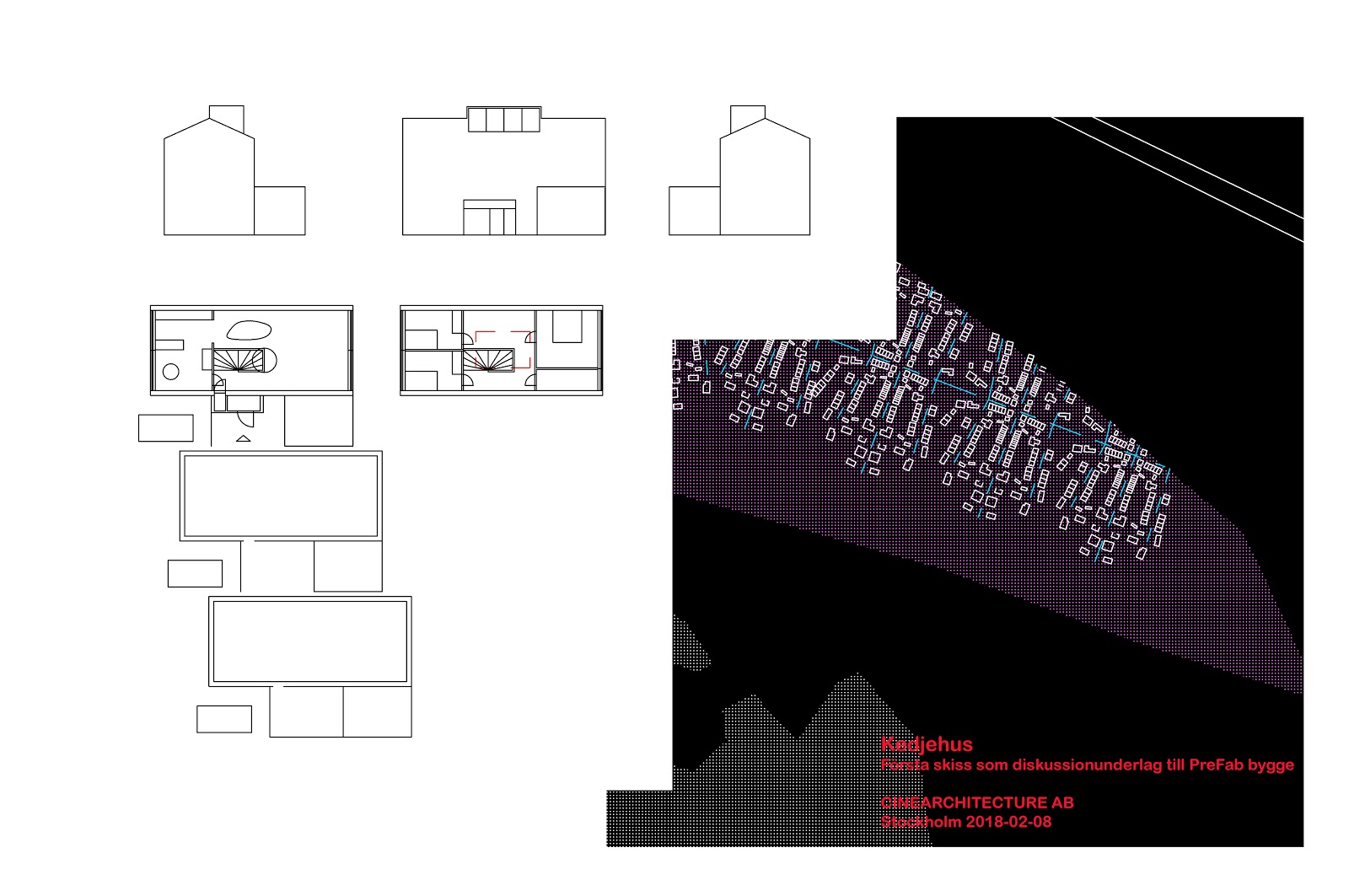 Typologies in Construction of private houses and Masterplan