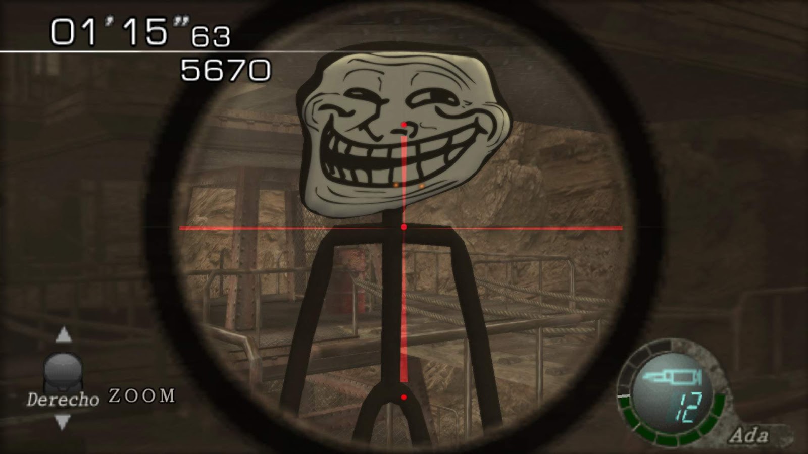 GabrielGantz Resident Evil 4 Modding : Troll Face Army - Ejercito Troll ...