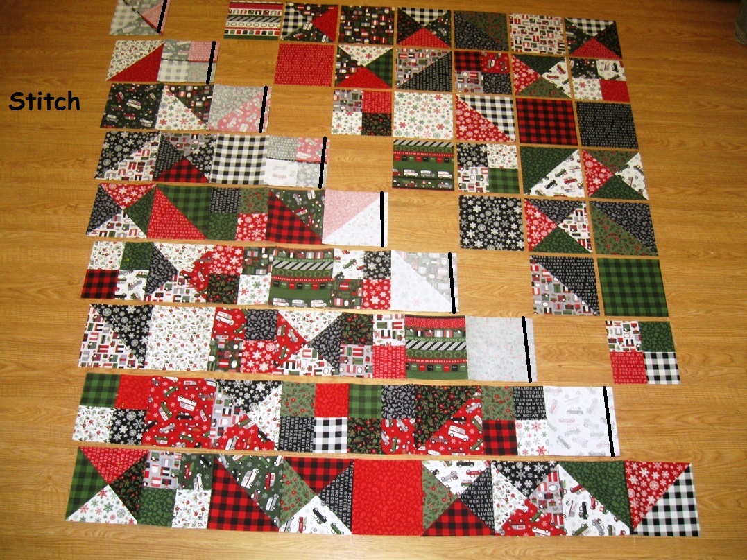Happy Quilting: Christmas Collection Quilt & Tutorial