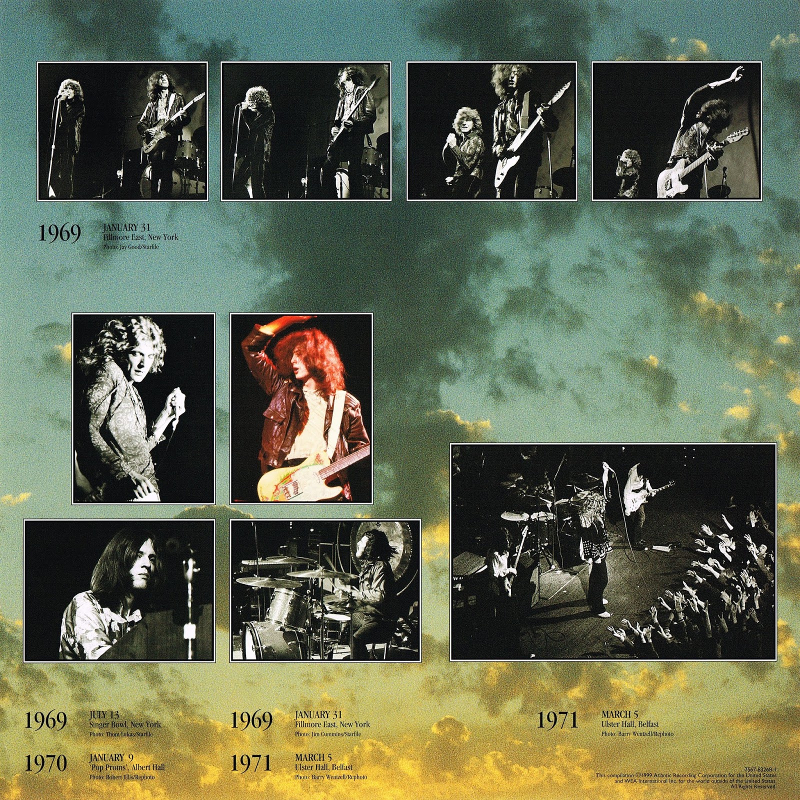 1999 Early Days. The Best Of Led Zeppelin Volume One - Rockronología