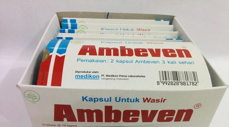 OBAT WASIR AMBEVEN – MANFAAT, DOSIS DAN EFEK SAMPING