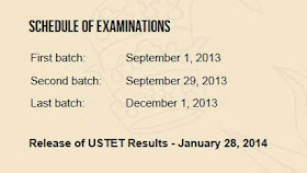 UST: Release of USTET results AY 2014-2015 is on January 28, 2014 | The ...