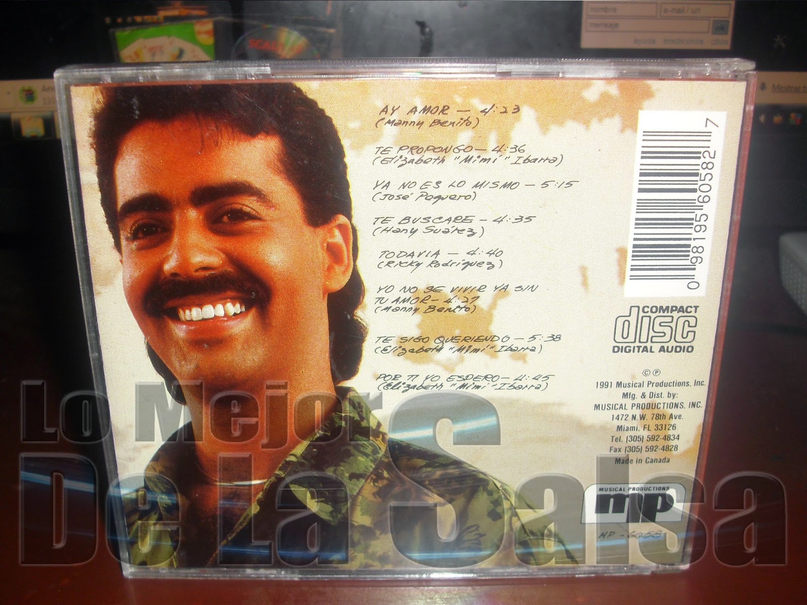 Lo Mejor de La salsa: Hector Rey - AL Duro - 1991