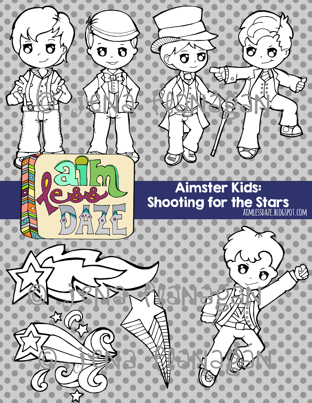 Aimless Daze: Aimster Boys: Shooting for the Stars