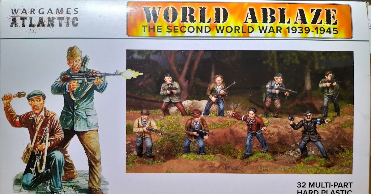 FEAR OF THE DARK SKIRMISH WARGAME : WARGAMES ATLANTIC FRENCH RESISTANCE ...