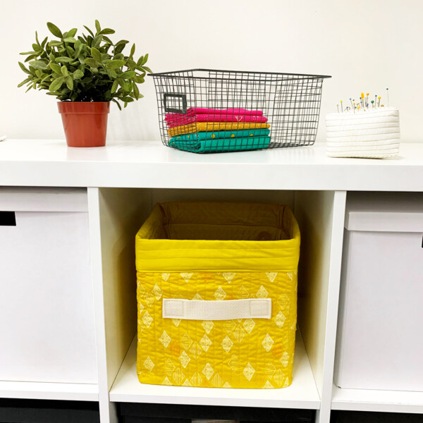 10+ Modern DIY Storage Bins - Sisters, What!