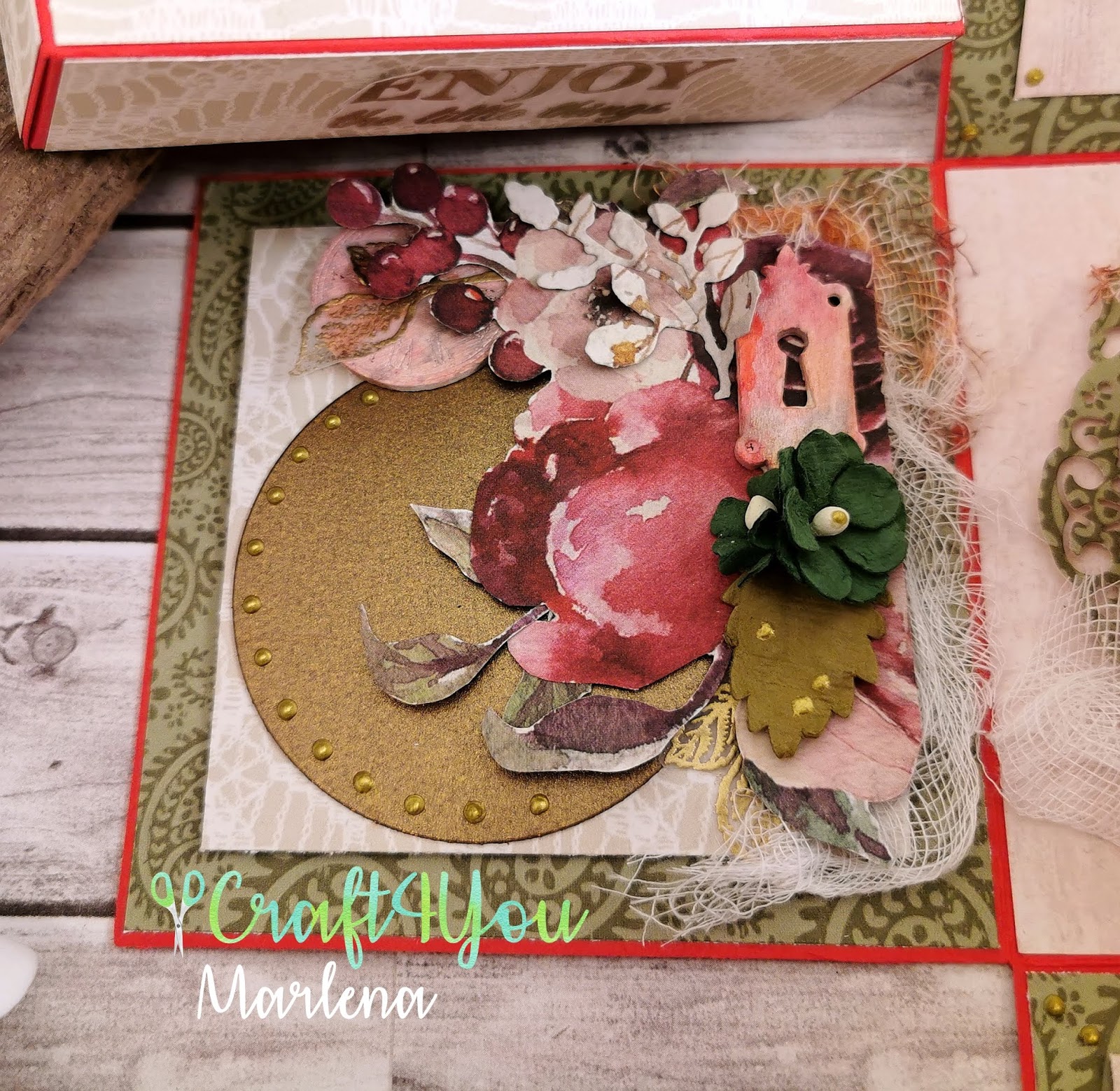 Craft4You - Blog sklepu z materiałami do scrapbooking: EXPLODING BOX Z SHAKEREM